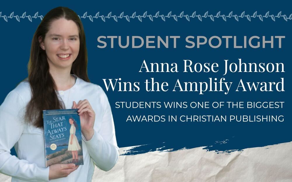 Anna Rose Johnson Wins the Amplify Award - The Author Conservatory